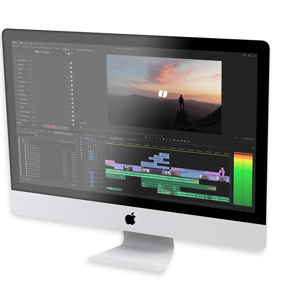 Soundstripe Premiere Pro Extension l Music Directly to Your Timeline