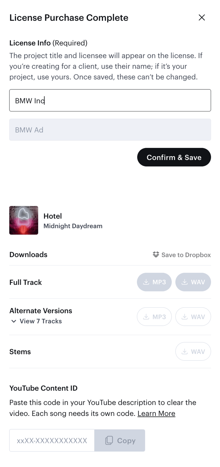 Single-Use Licensing for Every Project with Soundstripe