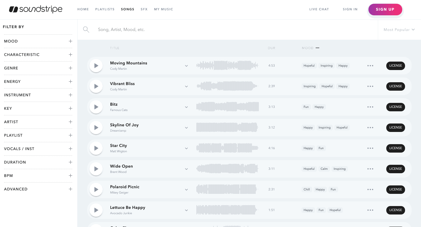 Introducing Improved Tags & Filtering for Song Search